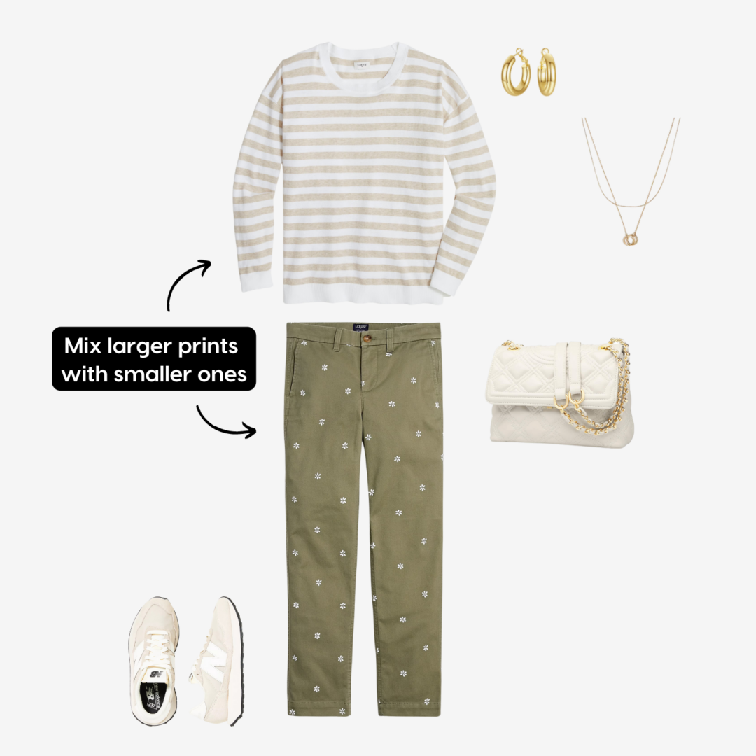 A guide to Mixing Patterns for Spring - Outfit Formulas® | Outfit Formulas®