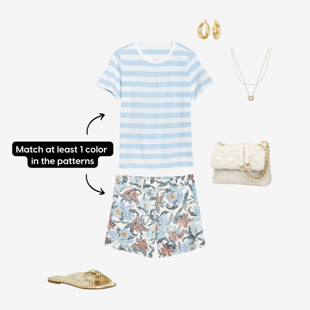 A guide to Mixing Patterns for Spring - Outfit Formulas® | Outfit Formulas®