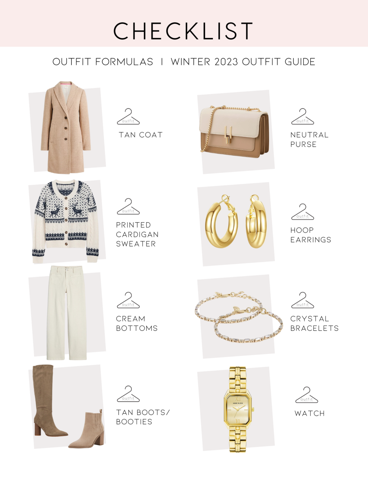 Your Ultimate Winter Wardrobe Checklist - Outfit Formulas® | Outfit ...